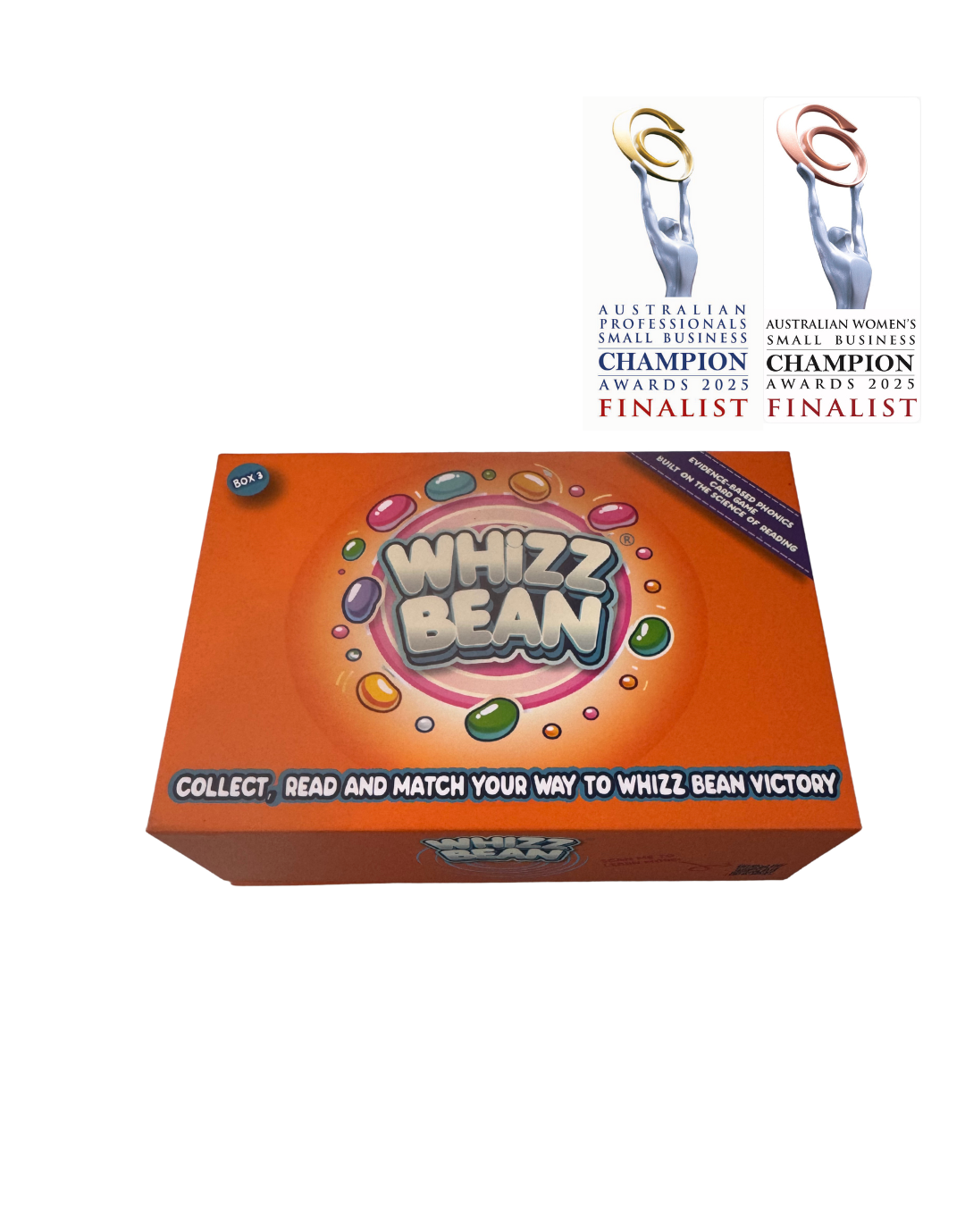 Whizz Bean Phonics Card Game | Evidence-Based | Ages 5+